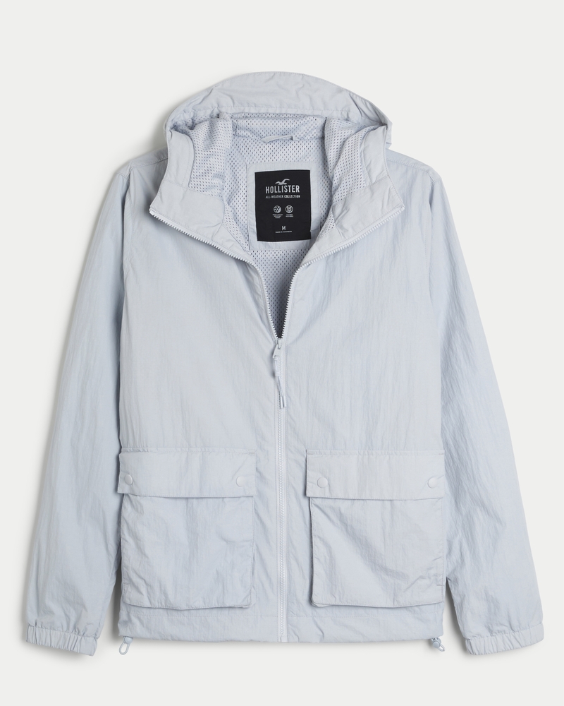 Men's Mesh-Lined Hooded All-Weather Jacket | Men's New Arrivals ...