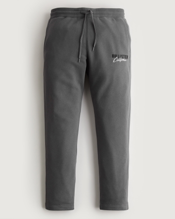 Herren Straight Jogginghose mit aufgestickter Logografik | Herren ...