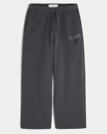 Men's Dodge Demon Graphic Super Baggy Sweatpants | Men's Clearance ...