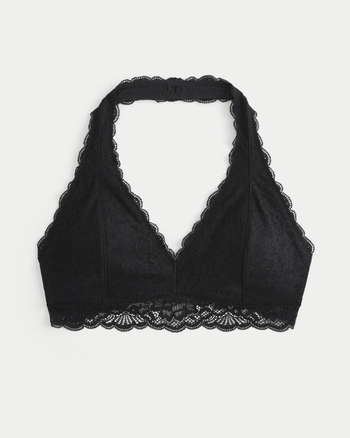 Women's Lace Halter Bralette | Women's Winter Sale Up to 50% Off Select ...