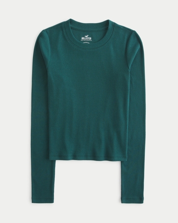 Women's Crew Baby Tee | Women's | HollisterCo.com