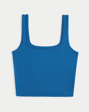 Women's Ribbed Seamless Fabric Tank | Women's | HollisterCo.com
