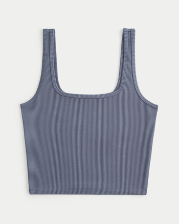 Women's Ribbed Seamless Fabric Tank | Women's | HollisterCo.com