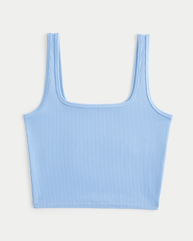 Women's Ribbed Seamless Fabric Tank | Women's Tops | HollisterCo.com