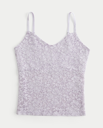 Women's All-Over Lace Cami | Women's New Arrivals | HollisterCo.com