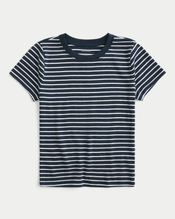 Women's Crew Baby Tee | Women's | HollisterCo.com