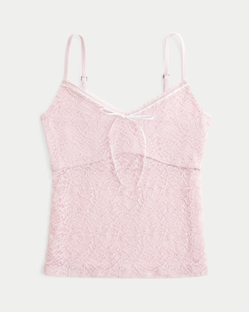 Women's All-Over Lace Cami | Women's New Arrivals | HollisterCo.com