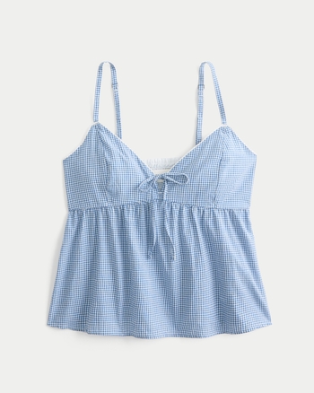 Women's Easy Babydoll Top | Women's New Arrivals | HollisterCo.com
