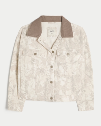 Women's Camo Denim Workwear Jacket | Women's Jackets & Coats ...