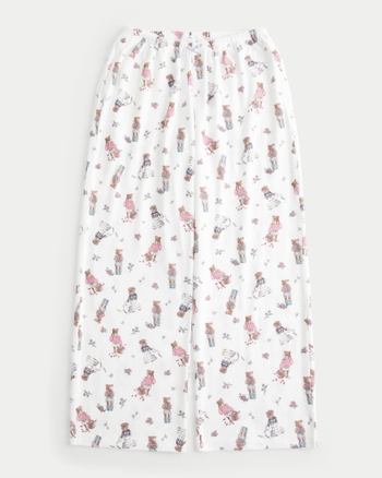 Women's Bear Graphic Pajama Pants | Women's | HollisterCo.com