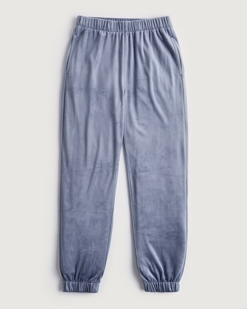 Women's Ultra High-Rise Velour Dad Joggers | Women's Clearance ...