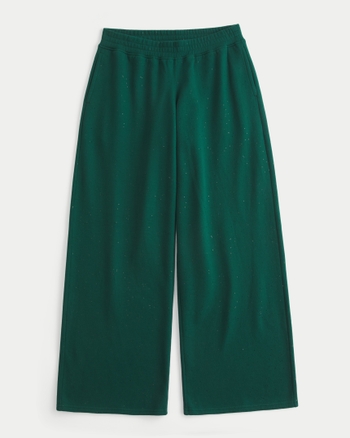 Women's Sparkle Baggy Sweatpants | Women's Sale | HollisterCo.com