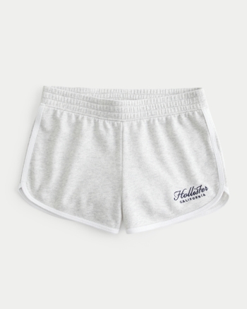 Women's High-Rise Logo Shorts | Women's Bottoms | HollisterCo.com