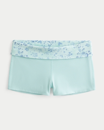 Women's Reversible Knit Shortie Shorts | Women's Bottoms | HollisterCo.com