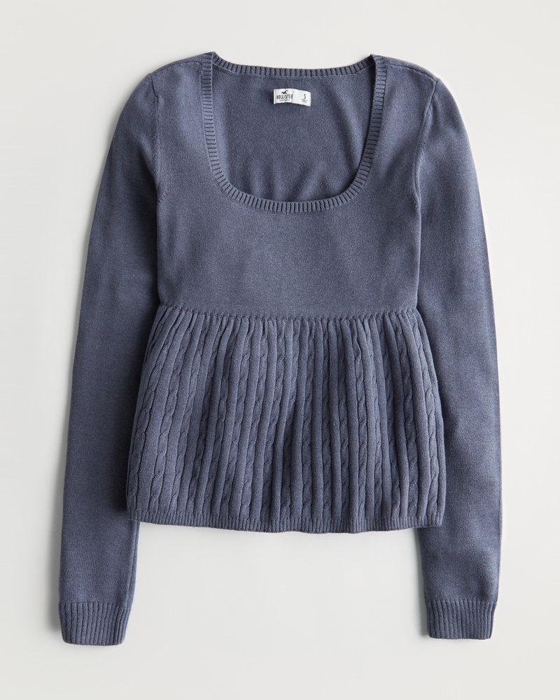 Women's Slim Babydoll Sweater | Women's Clearance | HollisterCo.com