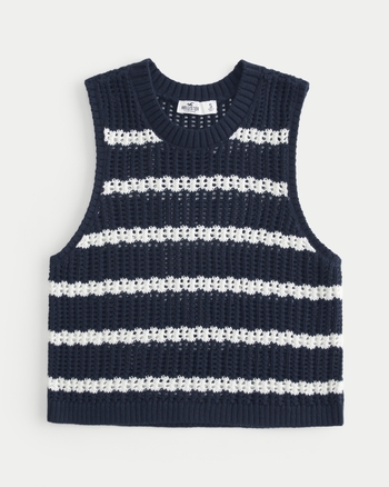 Summer Rotation Easy Crochet-Style High-Neck Tank | Summer Rotation ...