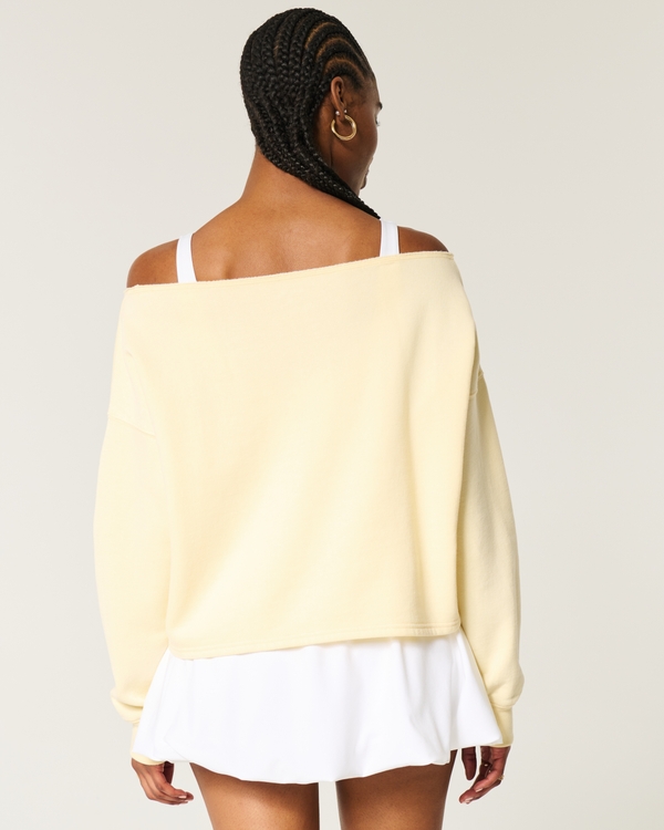 Women's Off the Shoulder Sweatshirts | Hollister Co.