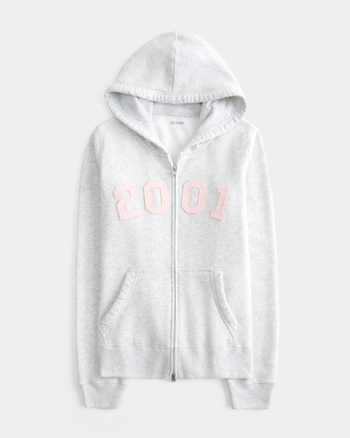 Women's Slim 2001 Graphic Zip-Up Hoodie | Women's New Arrivals ...