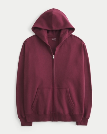 Women's Oversized Zip-Up Hoodie | Women's Weekly Sets | HollisterCo.com