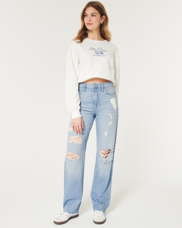 Women's Dad Jeans | Hollister Co.