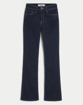 Women's High-Rise Dark Wash Bootcut Jeans | Women's | HollisterCo.com