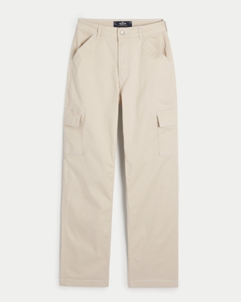 Women's Ultra High-Rise Cargo Dad Pants | Women's Bottoms | HollisterCo.com
