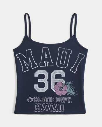 Women's Maui Graphic Cami | Women's Tops | HollisterCo.com