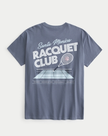 ウィメンズ Santa Monica Racquet Clubグラフィック入りオーバーサイズ Tシャツ | ウィメンズ セール ...