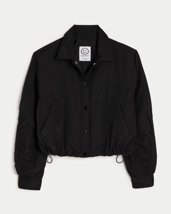 Women's Gilly Hicks Coach's Jacket | Women's Clearance | HollisterCo.com
