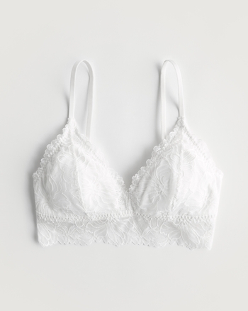Women's Gilly Hicks Longline Lace Triangle Bralette | Women's Bralettes ...