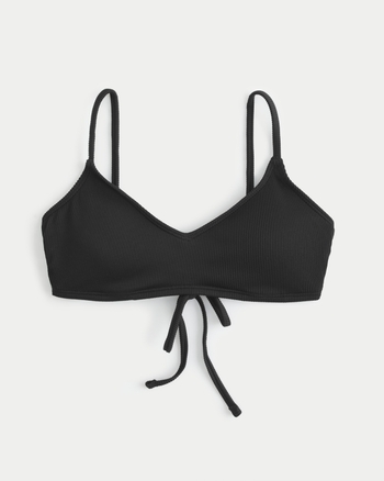 Women's Gilly Hicks Ribbed V-Neck Bikini Top | Women's Clearance ...