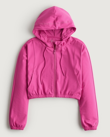 Women's Gilly Hicks Active Recharge Crop Full-Zip Hoodie | Women's Sale ...