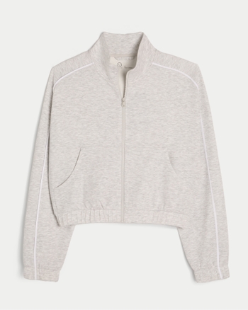 Women's Gilly Hicks Active Cooldown Crop Track Jacket | Women's Jackets ...
