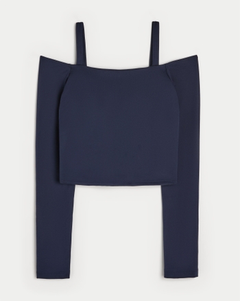 Women's Gilly Hicks Active Recharge Off-the-Shoulder Top | Women's Tops ...