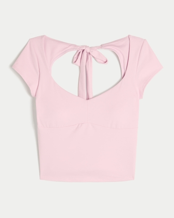 Women's Gilly Hicks Active Tie-Back Ballet Top | Women's Tops ...