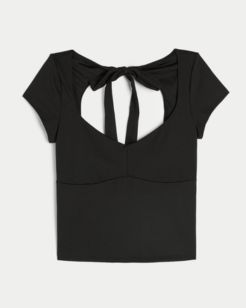 Women's Gilly Hicks Active Tie-Back Ballet Top | Women's Tops ...