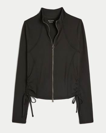 Women's Gilly Hicks Active Recharge Side-Tie Zip-Up Jacket | Women's ...