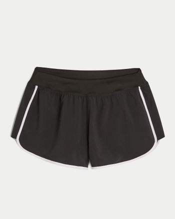Women's Gilly Hicks Active Tipped Running Shorts | Women's Bottoms | HollisterCo.com