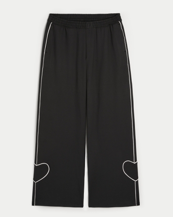 Women's Gilly Hicks Active Recharge Heart Baggy Pants | Women's Bottoms | HollisterCo.com