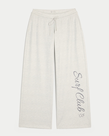 Women's Gilly Hicks Active Recharge Graphic Baggy Pants | Women's Bottoms | HollisterCo.com