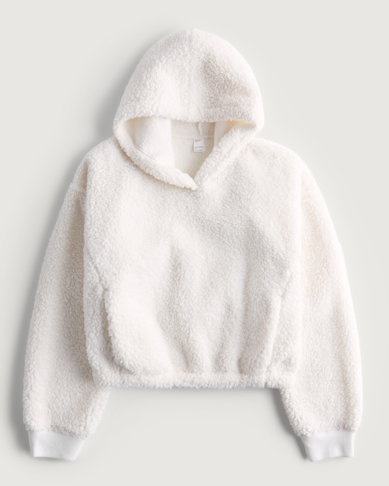 Women's Gilly Hicks Nubby Sherpa Hoodie | Women's Sleepwear ...