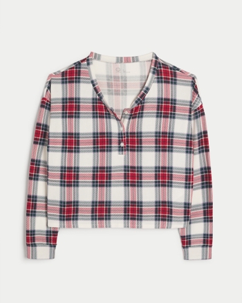 Women's Gilly Hicks Cozy Pajama Henley | Women's | HollisterCo.com