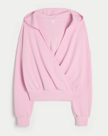 Women's Gilly Hicks Cozy Waffle Wrap Hoodie | Women's Tops ...