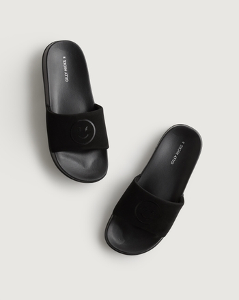 Men's Gilly Hicks Active Logo Slides | Men's Clearance | HollisterCo.com